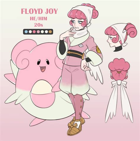 Theoddbun Blissey Joy Pokemon Creatures Company Game Freak Nintendo Original Pokemon