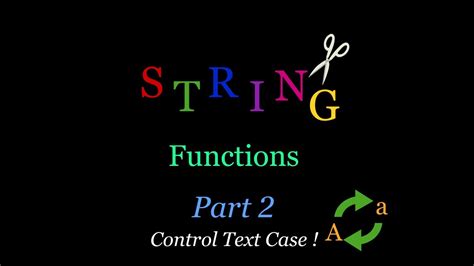 07 Basic Python Tutorial String Functions In Python Part 2 Youtube