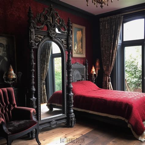 Gothic Standing Mirror Victorian Bedroom Gothic Bedroom Attic Bedrooms