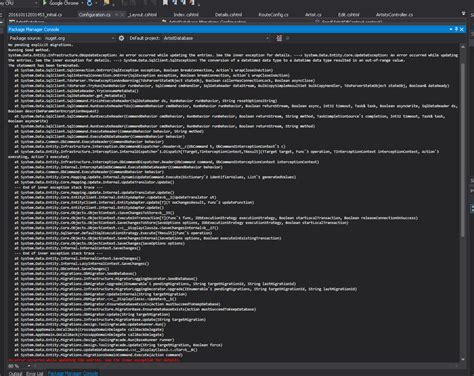 C Update Database An Error Occurred While Updating The Entries See