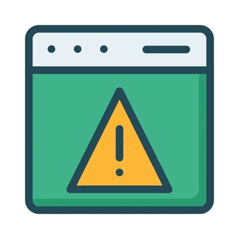 exclamation error warning vector illustration stock vector by