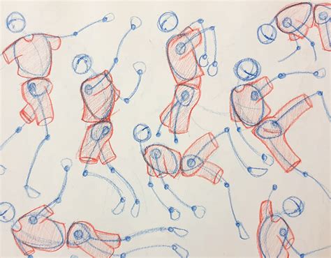 Figure Construction Gesture And Structure On Behance