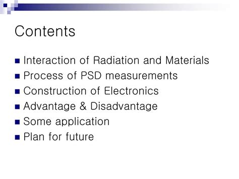 Ppt Development Of Position Sensitive Detector Powerpoint Presentation Id3548467