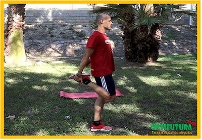 Estiramiento De Pie De Cuádriceps [ejercicios Fitness] ~ Optifutura