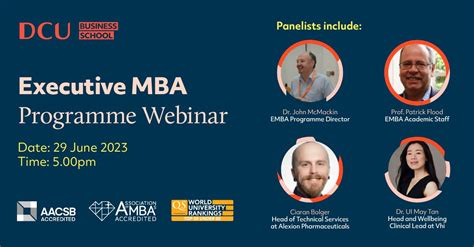 John Mcmackin On Linkedin I Am Very Excited About Our Revised Executive Mba Curriculum And