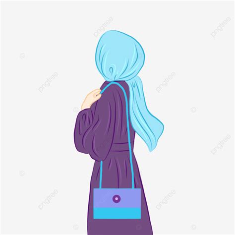 히잡 소녀 삽화 예쁜 여자 히잡 소녀 무슬림 그림 Png 일러스트 및 Psd 이미지 무료 다운로드 Pngtree