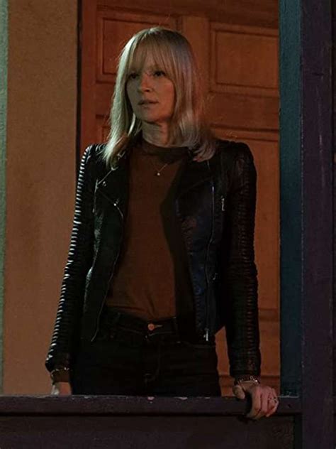 Gretchen Mol American Gigolo Black Leather Jacket New American Jackets