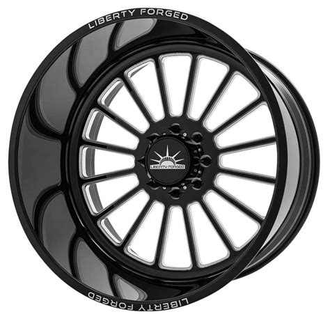 Liberty Forged Lbty05 Super Single 22x11 0mm Gloss Black With Milled
