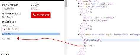Python Web Scraping But An Element Does Not Have A Class Or An