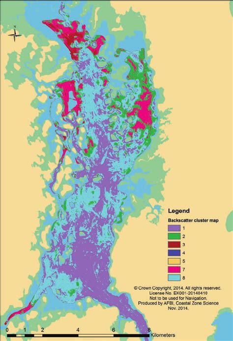 11 Unsupervised Classification Of Backscatter Data For The Main Lough 11 Unsupervised Classification Of Backscatter Data For The Main Lough