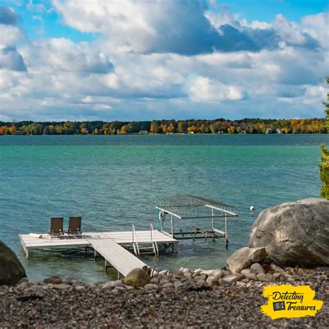 16 Best Places To Metal Detect In Michigan Map 2025