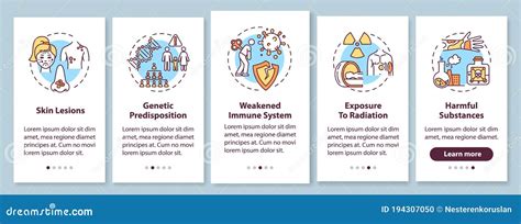 Skin Cancer Prevention Infographic Cartoon Vector