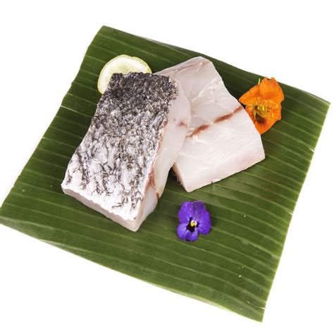 Stone Bass Portions Skin On X 2 160g 170g Fish Delivery London