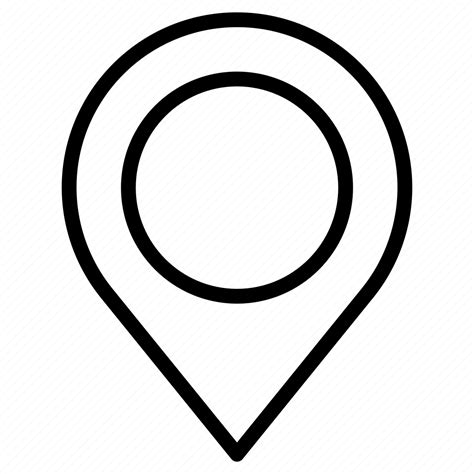 Placeholder Pin Location Map Signs Icon Download On Iconfinder