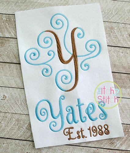 Elegant Scroll Script Embroidery Font Machine Embroidery Designs By JuJu