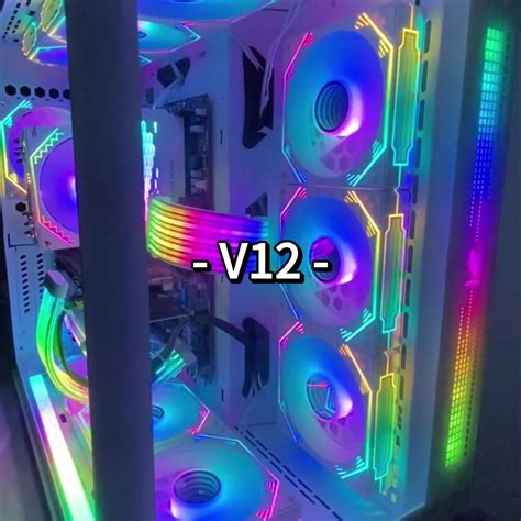 Coolmoon Computer Case Gaming Pc Chassis Fans Cooling Radiator Cool