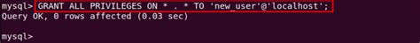 How To Create A New User And Grant Permissions In Mysql Greenwebpage