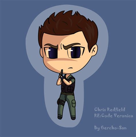 Chris Redfield Code Veronica Chibi By Gercho San By Gercho San On DeviantArt