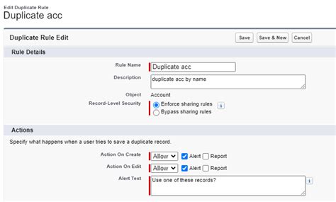 The Record Could Not Be Created Use One Of These Records