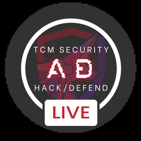 Hacking Active Directory Live Training Tcm Security