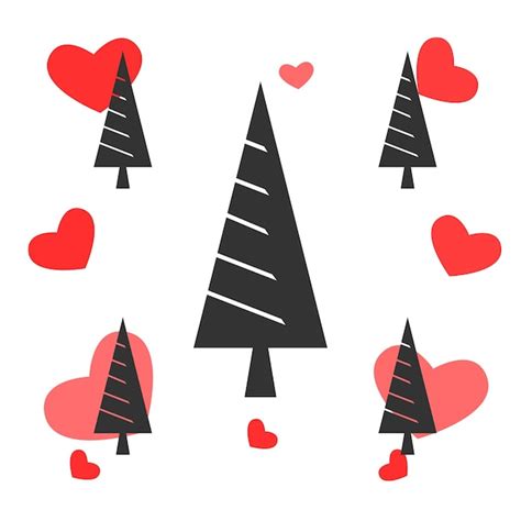 Vector De Ilustración Del Icono Del Ciprés Vector Premium