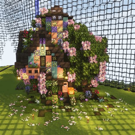 My Treehouse Base Build Turned Out So Pretty R Minecraftbuilds