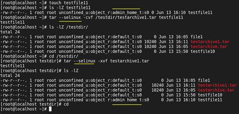Copying Moving And Archiving Files With Selinux Contexts