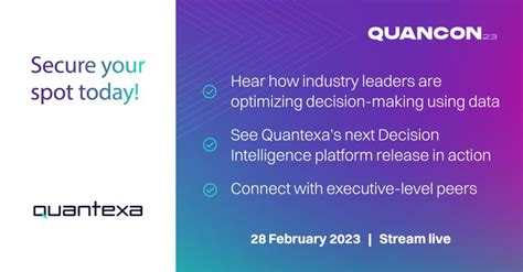 Quantexa On Linkedin Quancon Data Technology Quantexa Decisionintelligence