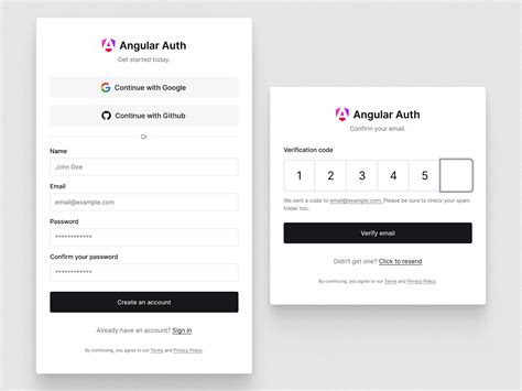 Register Authentication Screens Ui Design By Gabriel Fernandes On Dribbble