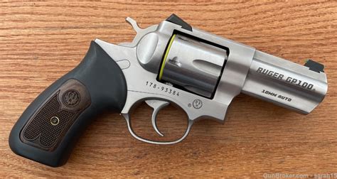 Ruger Gp100 3 Stainless 10mm Auto Full Lug Big Bore Boxed Complete 10 Mm Revolvers At