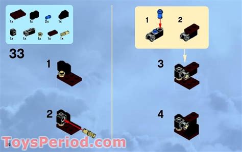 Lego 9463 The Werewolf Instructions And Parts List