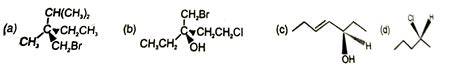the r s configuration of following compounds are