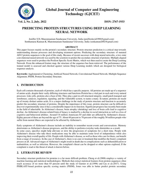 Pdf Predicting Protein Structures Using Deep Learning Neural Network