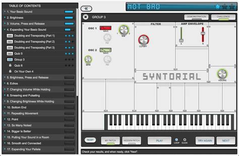 Syntorial Review The Synthesizer Tutorial Training Method Top