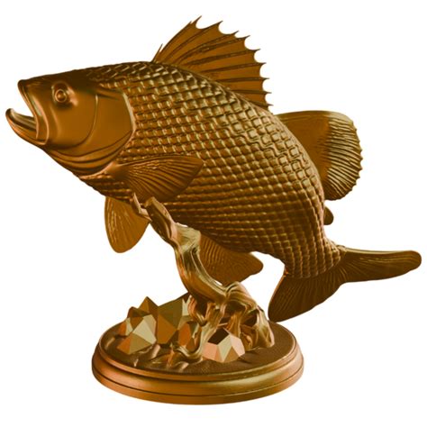 🐠 Walleye Premium Realistic 3d Model For Printing Stl・ Stl File For 3d Printing・cults