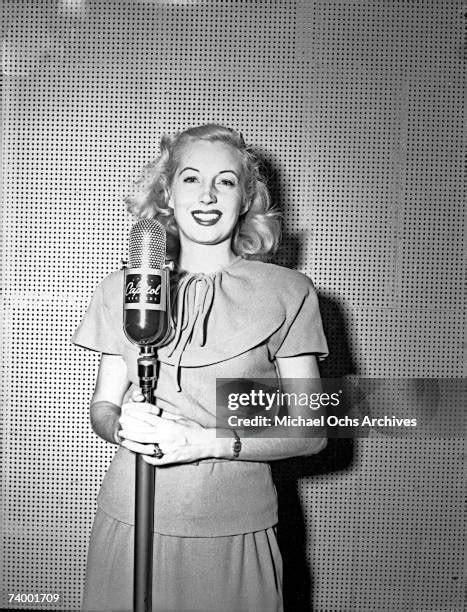 Martha Tilton Photos And Premium High Res Pictures Getty Images