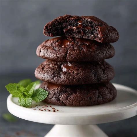 Dark Chocolate Brown Sugar Cookies Recipe Decadent Chocolatey Delight