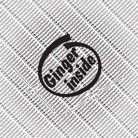 Ginger Inside Sticker Stickrsuk