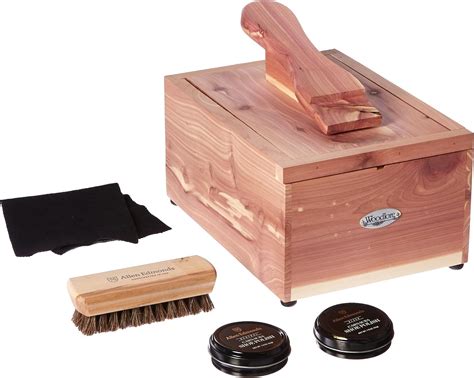 Woodlore 86011 Natural Cedar Shoe Care Valet With Starter