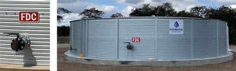 Storage Tank Fire Department Connection Diagram