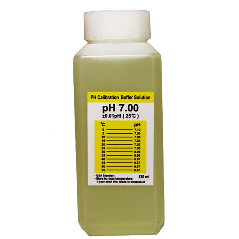Jual PH Cair Dalam Botol 60 Ml Calibration Solution PH Buffer Solution Larutan Ph Buffer
