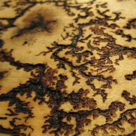 Figure De Lichtenberg Doù Vient Cette Forme Incroyable Provoquée Par