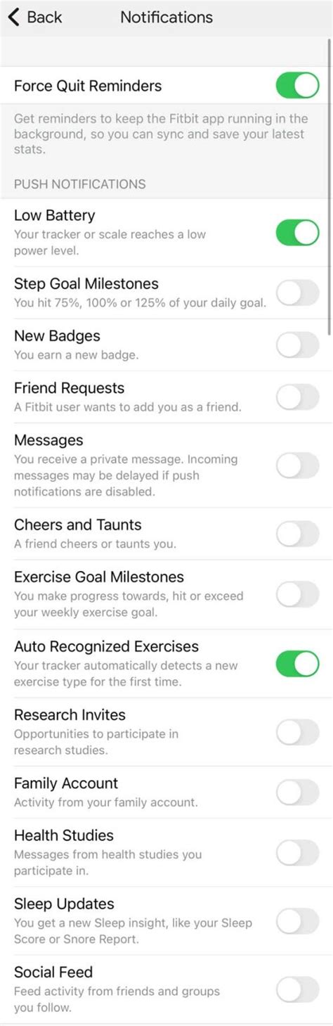 How To Remove Unwanted Notifications On Your Fitbit MyHealthyApple