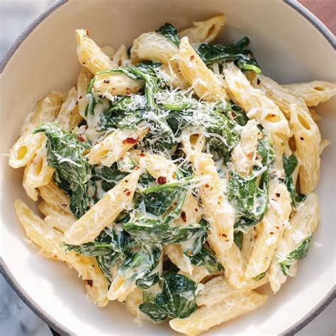 Easy Spinach Pasta Recipe
