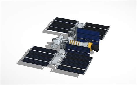 3d design international space station tinkercad