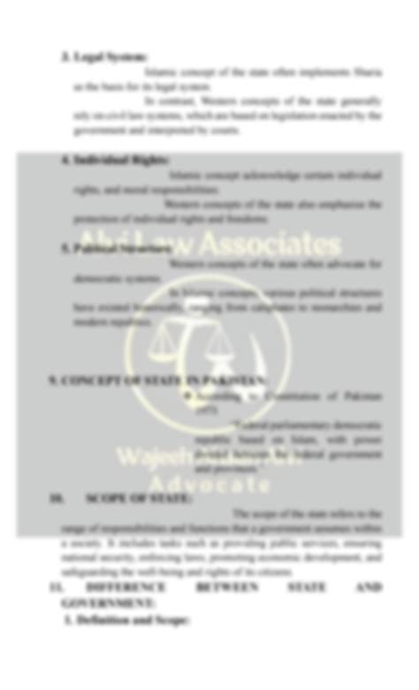 Solution Political Science Question No 05 What Is State Explain Essential Elements Of State