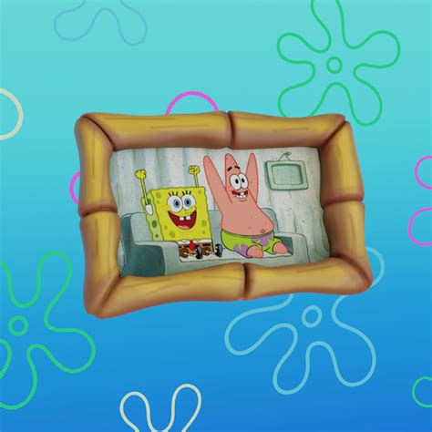 🖼️ Spongebob Picture Frame・ Stl File For ・cults