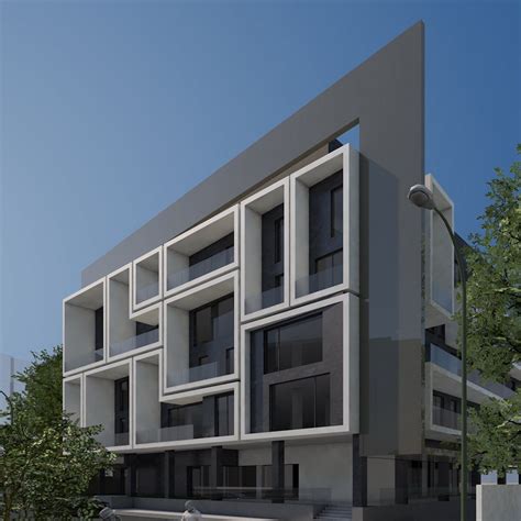 Imobil Locuinte Bucuresti Edifici Moderni Architettura Della