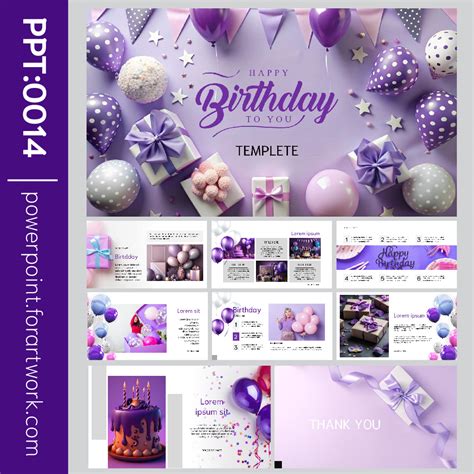 เทมเพลต Powerpoint แนวน่ารัก ไว้เซอร์ไพรส์เพื่อนสนิท 0014 เทมเพลต