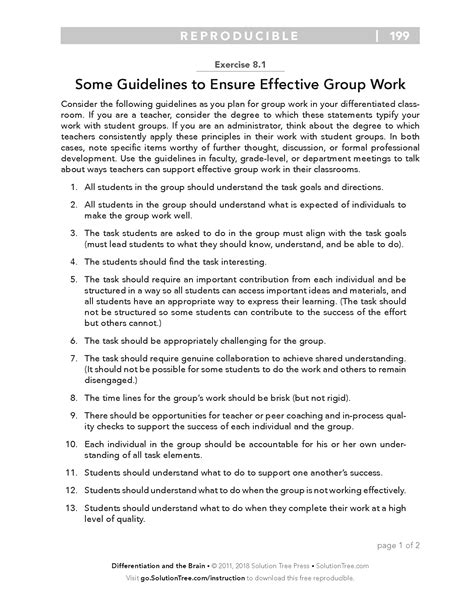 Solution Tree Some Guidelines For Teachers For Effective